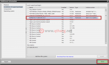 Hướng dẫn cài đặt HSP trong TIA Portal - Link download full - QThang Blog
